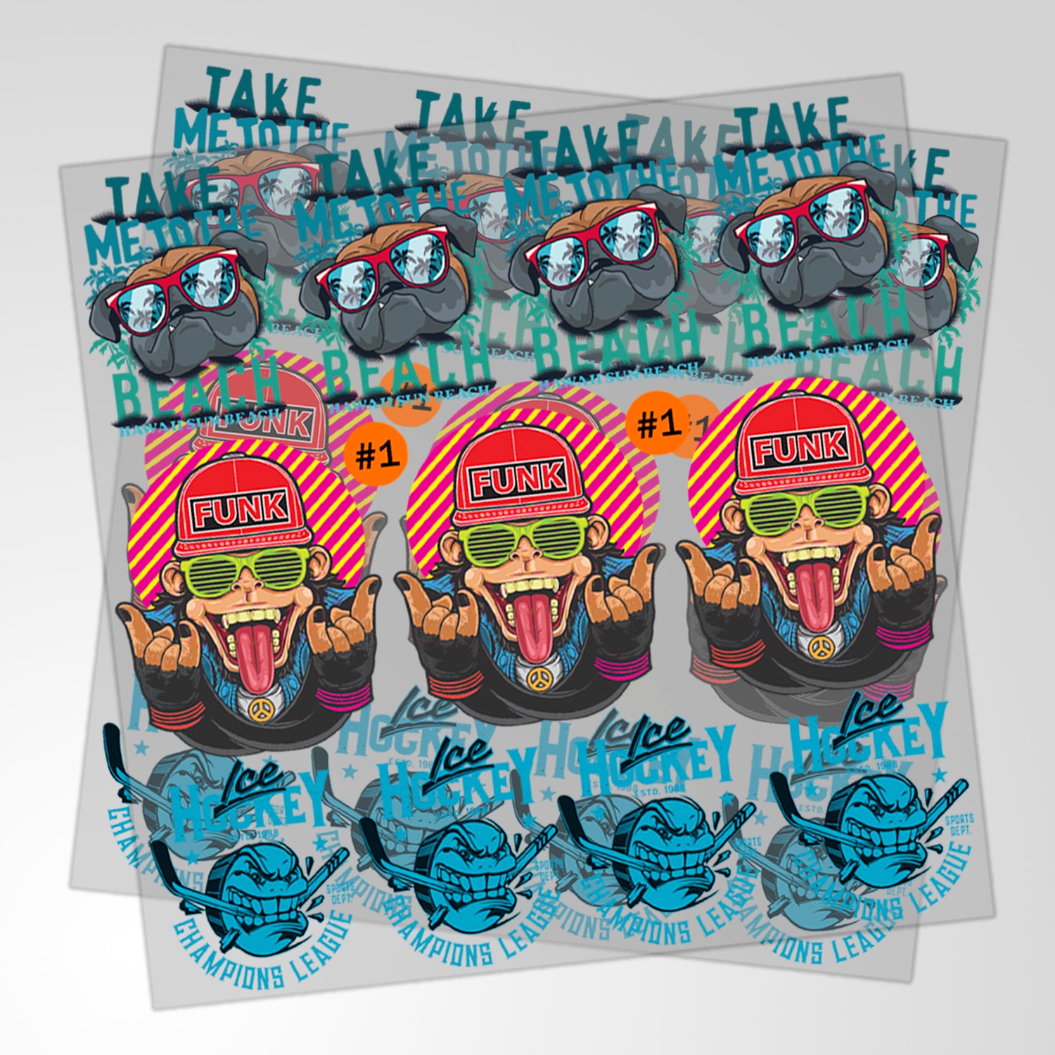 DTF Transfer Sheets By Size & Quantity – Start Up Decorator